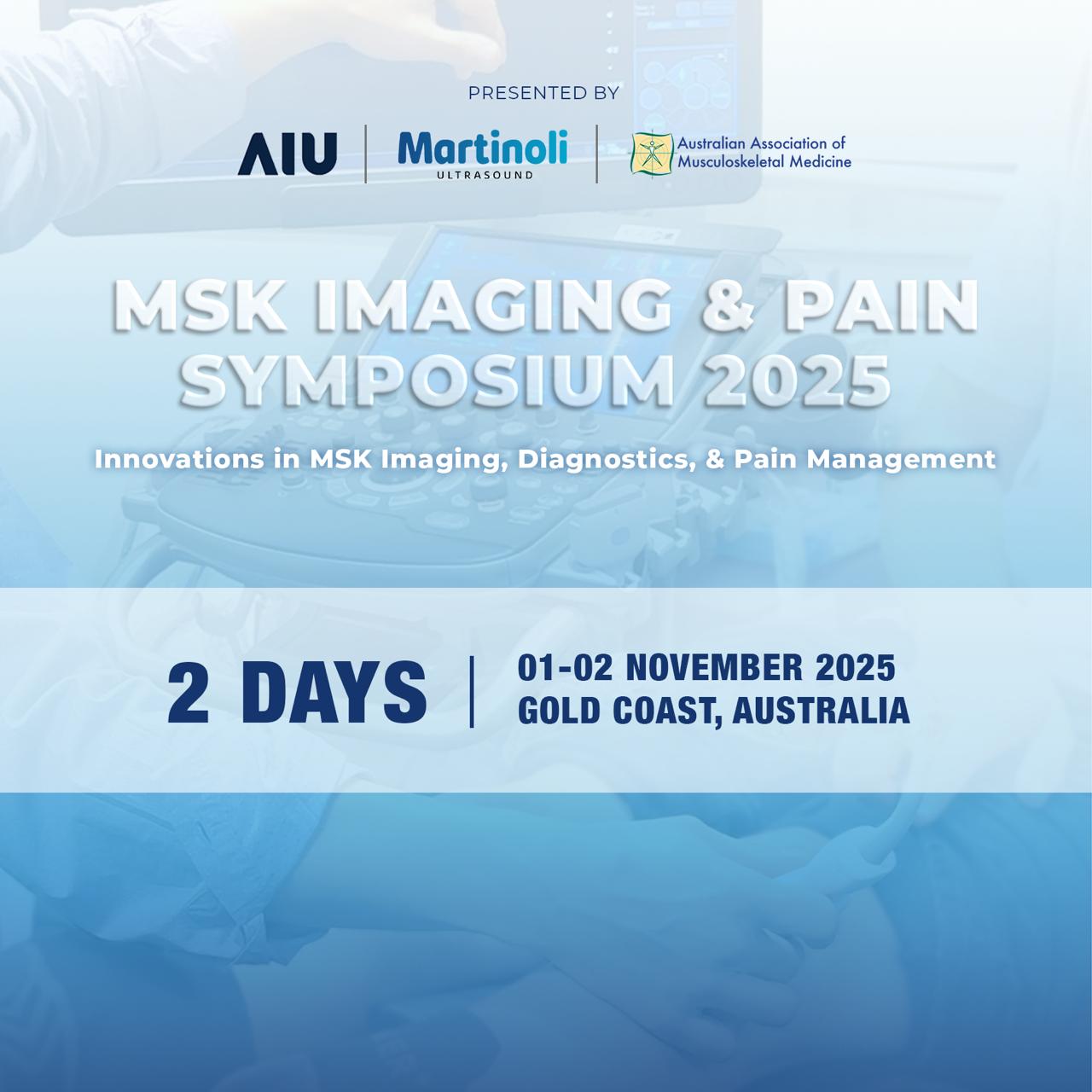 MSK Ultrasound Pain Management Symposium 2025 Australia