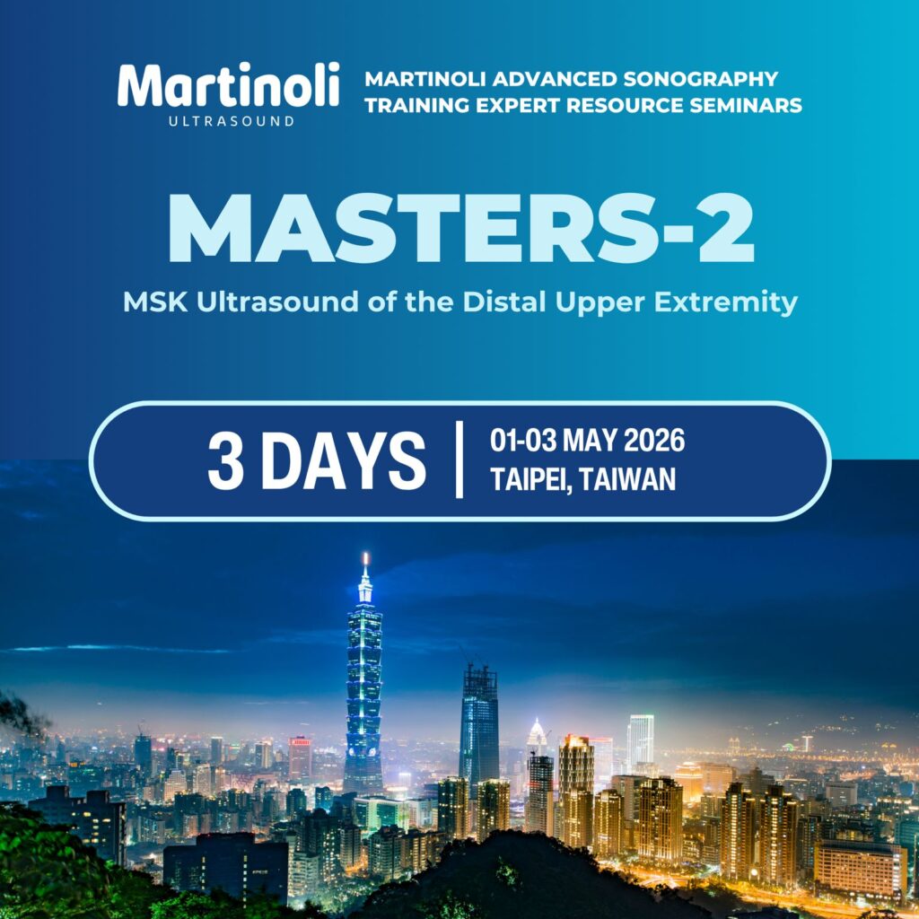 MASTERS-2: MSK Ultrasound of the Distal Upper Extremity (TW) - Martinoli Ultrasound